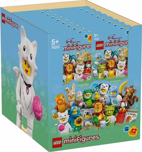 LEGO® Klocki minifigures 71051 minifigurki seria 28 - zwierzęta (box ...