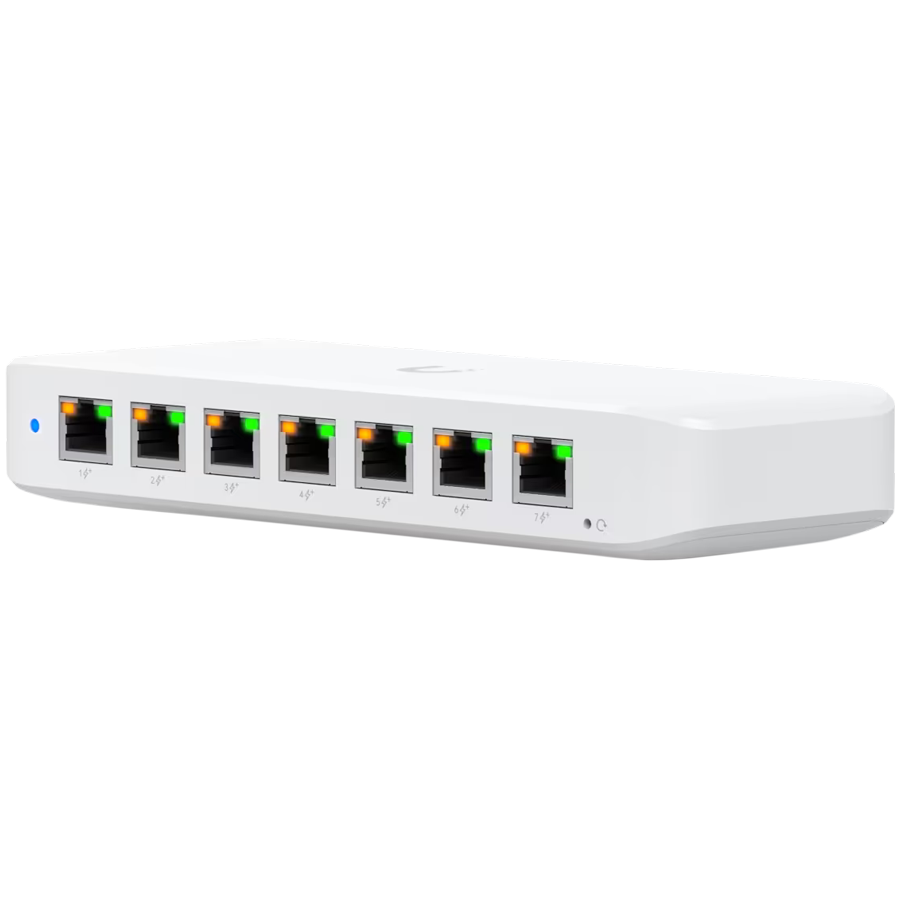 Ubiquiti USW-Ultra Layer 2, 8-port GbE PoE switch with versatile ...