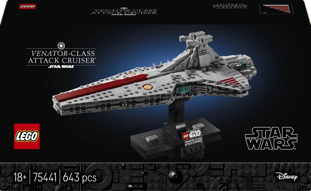 LEGO® 75441 Star Wars™ „Venator“ klasės atakos kreiseris kainos nuo 66. ...