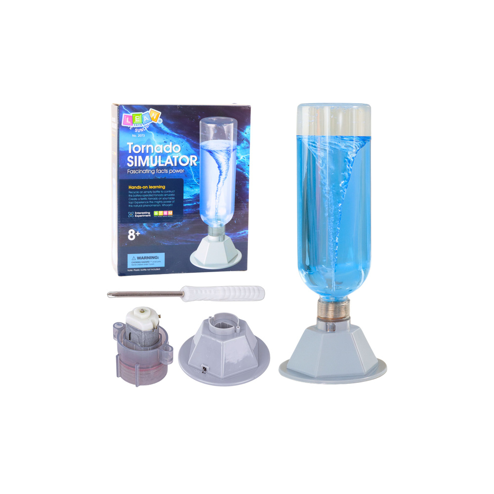 Lean Toys DIY Tornado Simulator Educational Experiment Kit - Atgauk 20% ...