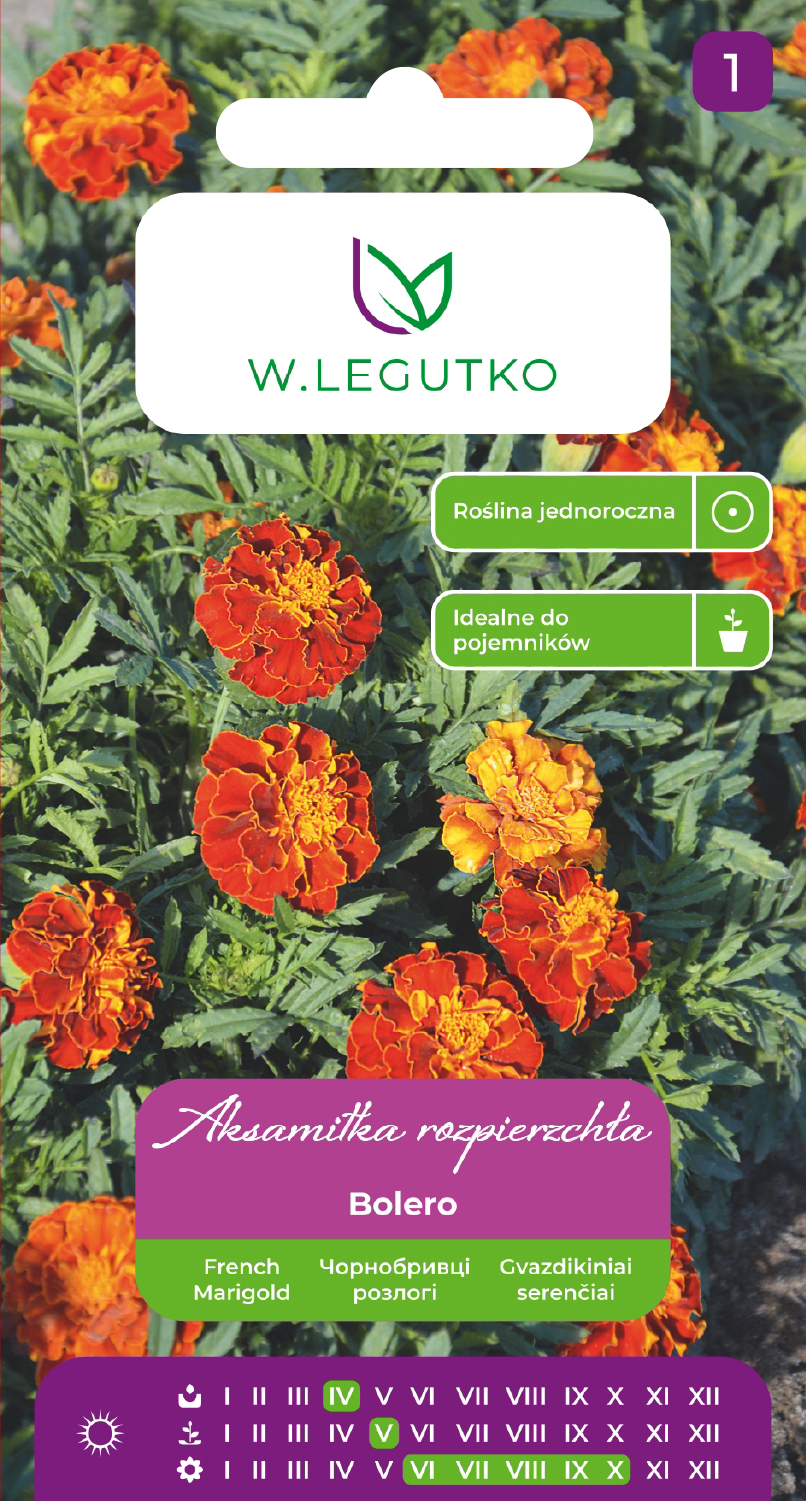 Sėklos serentis BOLERO, 1 g kainos nuo 0.99 € | Kainoteka.lt