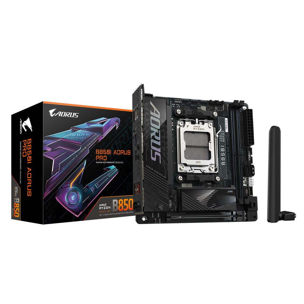 Pagrindinė plokštė Gigabyte B850I AORUS Pro (B850 AM5 mITX DDR5 ...